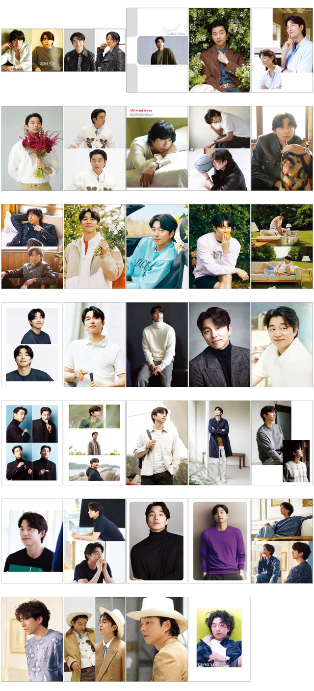 【送料無料・速達】 コンユ (コン・ユ) グッズ - プレミアム フォトブック 写真集 220mm x 305mm SIZE (34p) | GOODS（俳優）,コン・ユ | 韓流BANK 本店